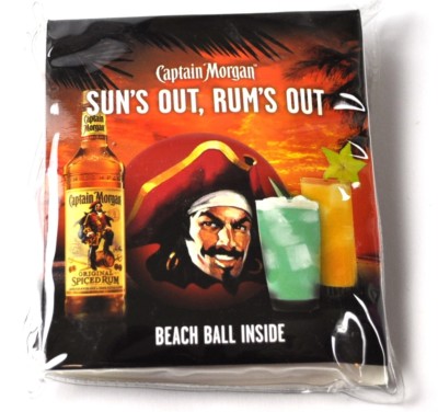 Captain Morgan USA Inflatable Water Polo Beachball Beach Ball | eBay