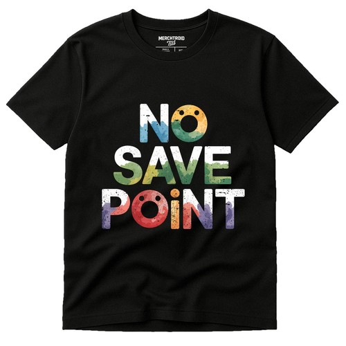 No Save Point | Gamer Game Gaming Games Player Mario Metroid T-Shirt | eBay