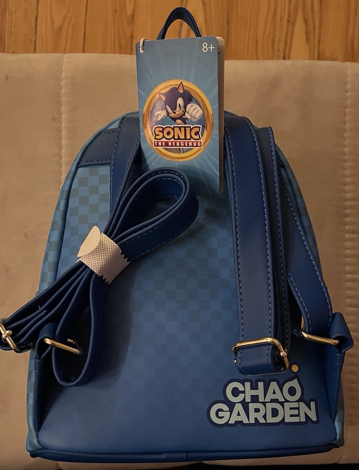 Sonic the Hedgehog Loungefly Chao Chaos Garden Lenticular Mini Backpack ...