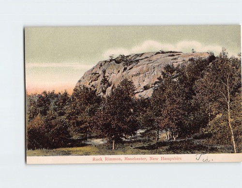 Postcard Rock Rimmon Manchester NH USA | eBay