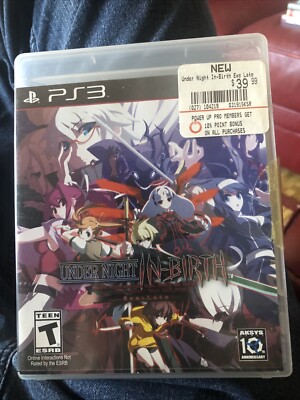 Under Night In-Birth Exe:Late Sony PlayStation 3 PS3 Brand New Factory ...