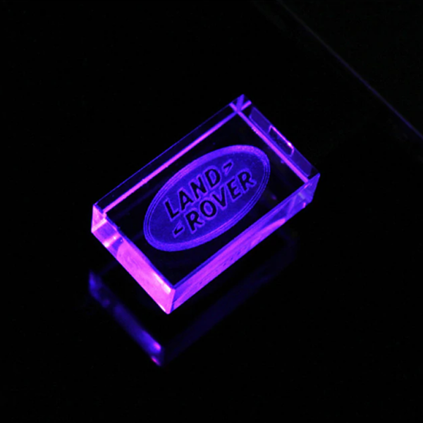 USB Flash Drive 2.0 Metal Stick Car Logo Land Rover Fan Gift Lover LED ...