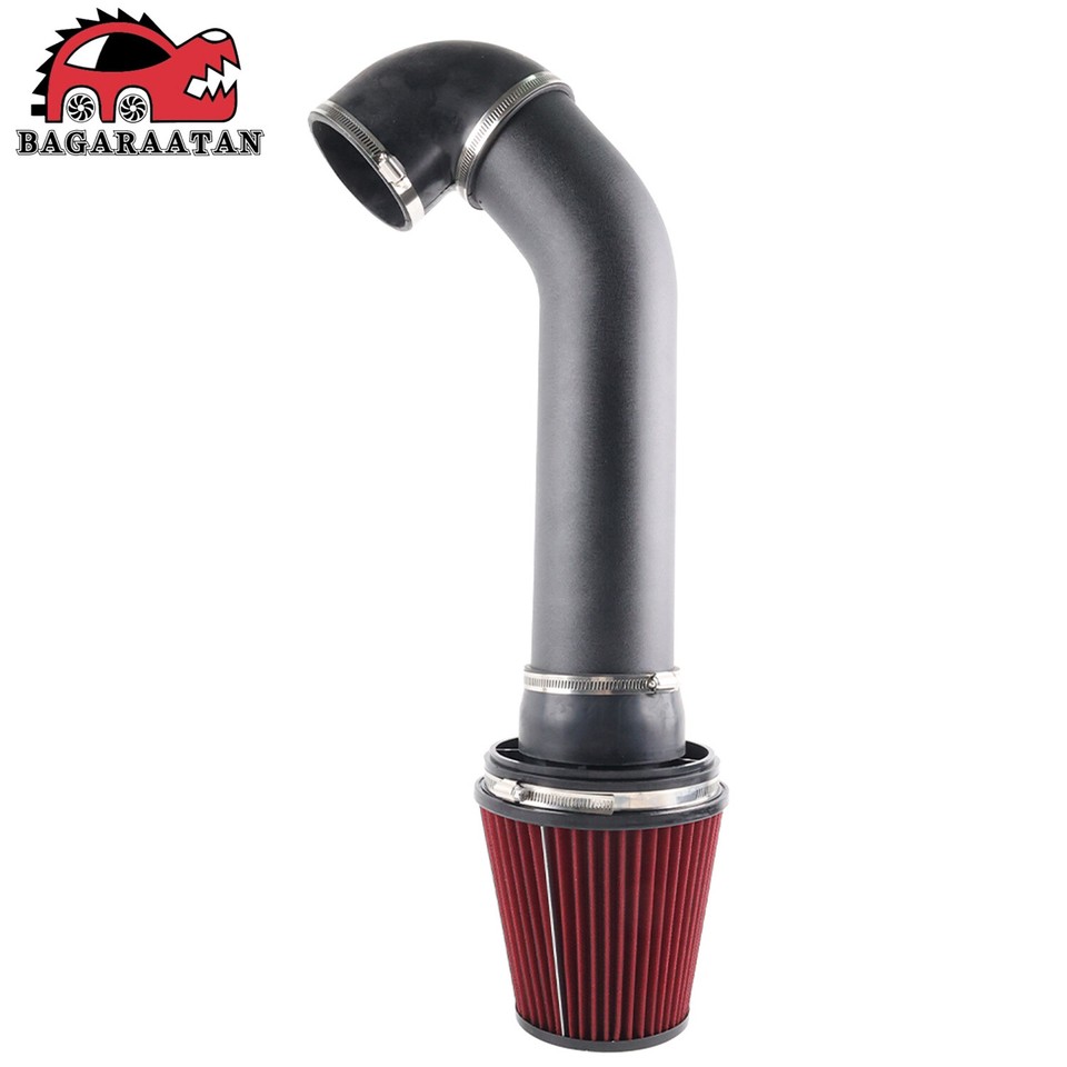 LS Swap Cold Air Intake + Red Filter For LSX LS1 LS2 4.8 5.3L 5.7L 6.0L ...