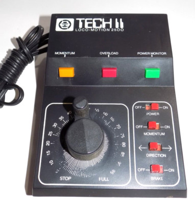 MRC Tech II Loco-Motion 2500 DC Hobby Transformer Train Controller A | eBay