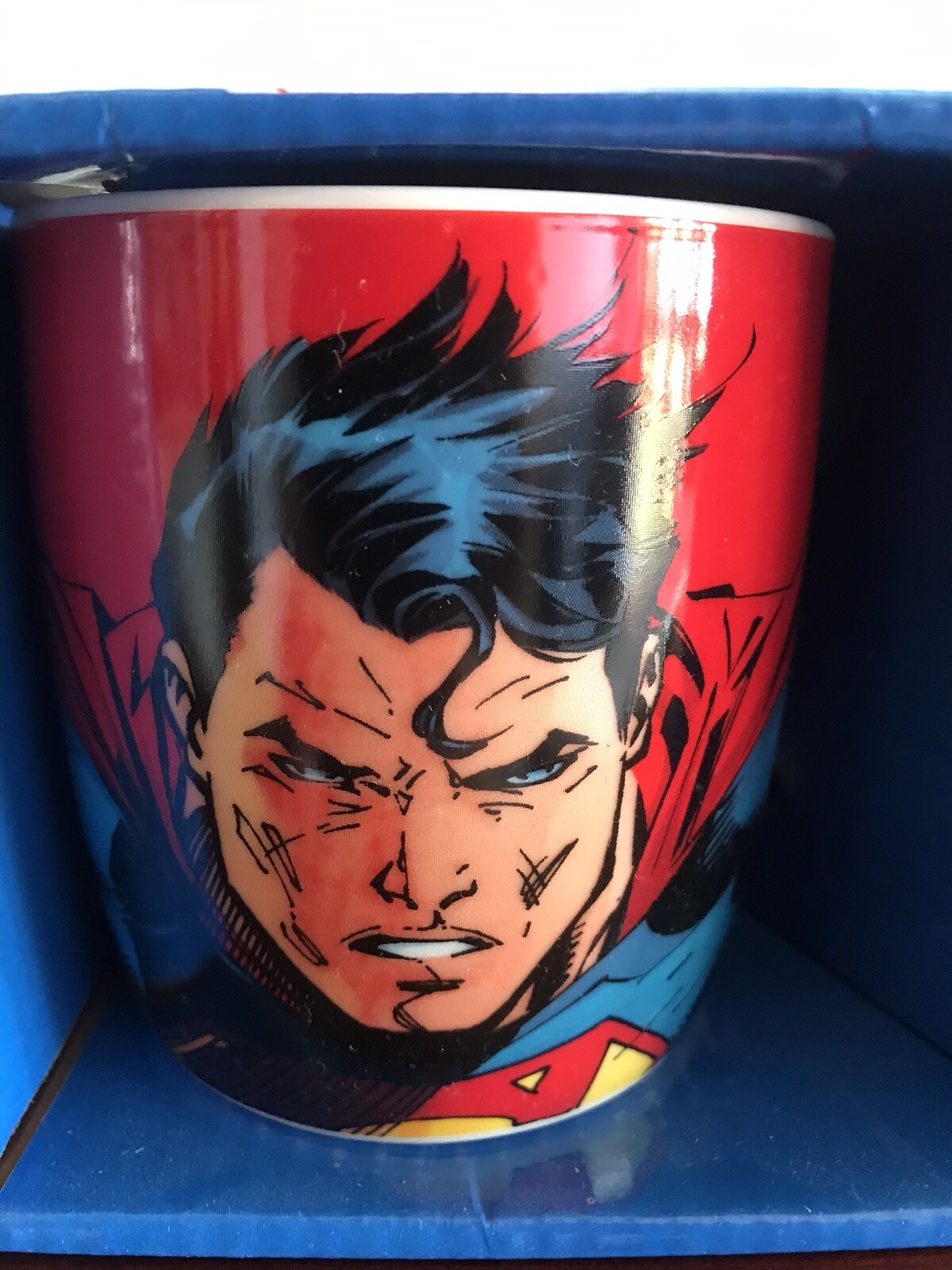 Superman Mug Cup Coffee Tea Novelty Gift Present DC Comics Man of Steel ...