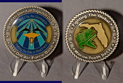 COMMANDER 6th Dental Sqn MacDill AFB WAR ON TOOTH DECAY ALLIGATOR ...