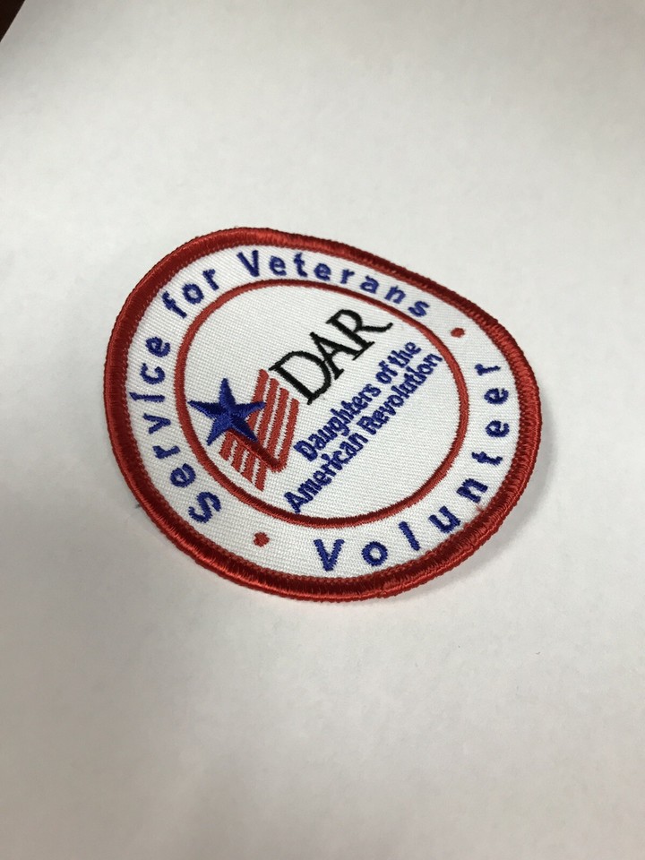 DAR Daughters of the American Revolution Service For Veterans Volunteer ...