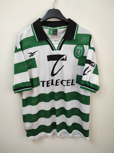 SPORTING LISBOA 1998-1999 camiseta shirt trikot maillot maglia L | eBay