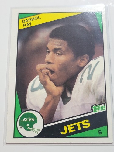 DARROL RAY 1984 Topps #155. JETS - Sharp | eBay