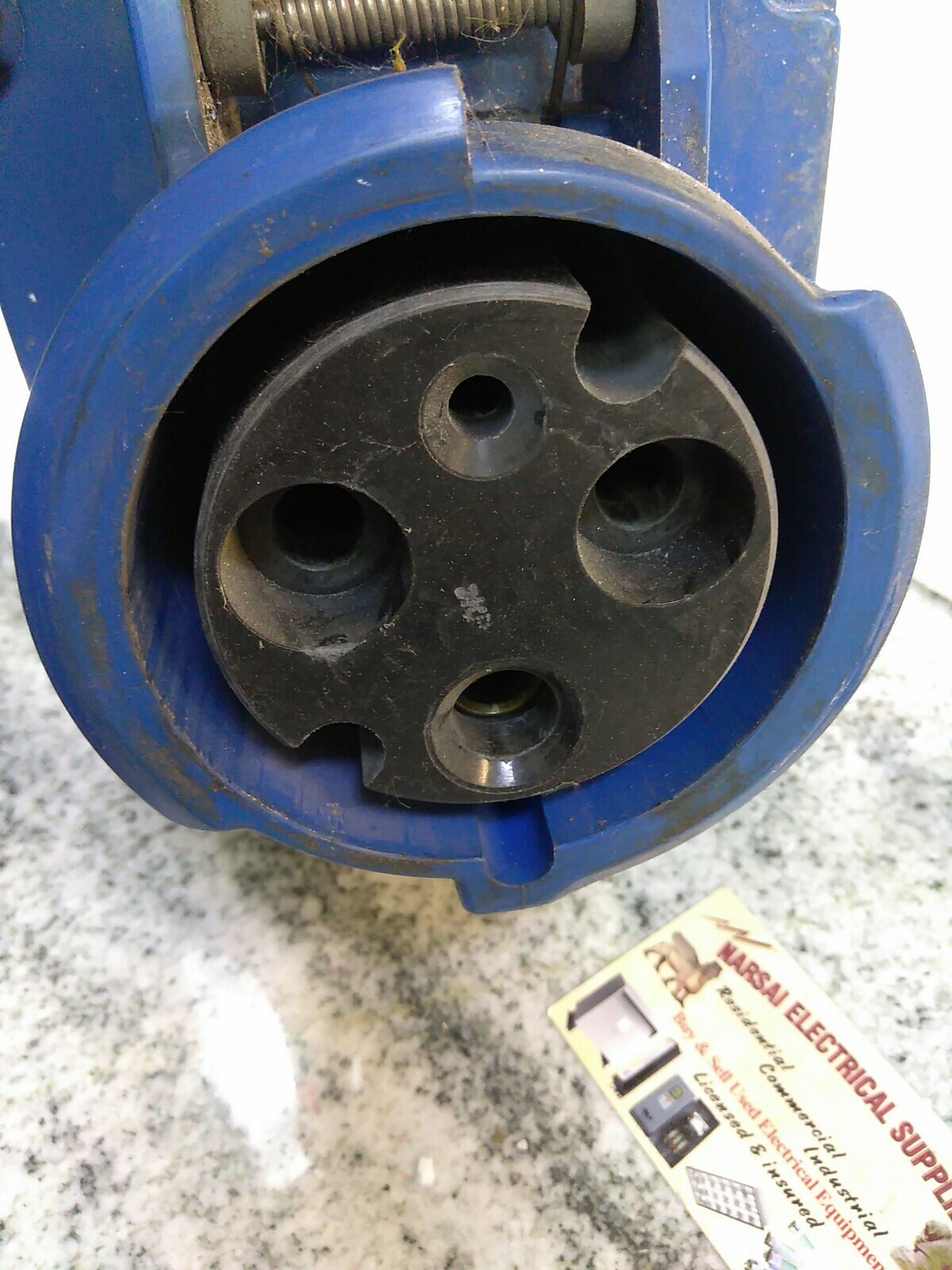 HUBBELL 3100R6W & 3100P6W&INJCTION BOX Iec Pin & Sleeve Recept, 100A ...