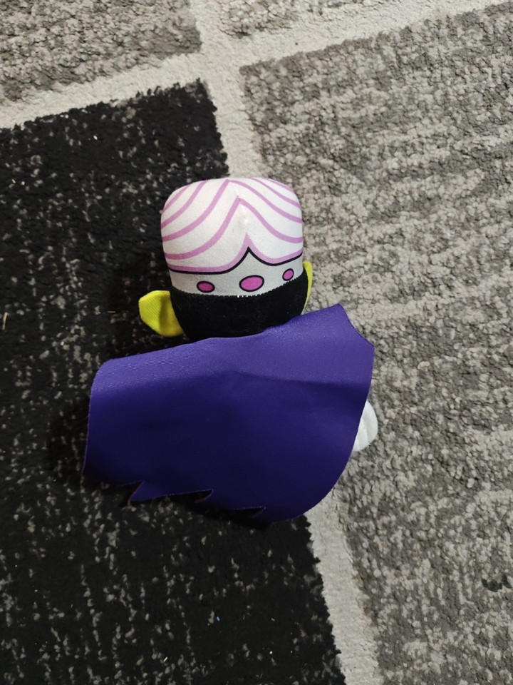 Powerpuff Girls Mojo Jojo Angry Face 7" Inch Plush Toy Factory Stuffed ...