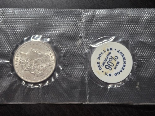 1885 Morgan Silver Dollar GSA Soft Pack with Original Envelope (Z-1147 ...