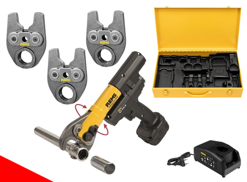 Rems Mini-Press ACC Battery Press Pliers 578X04 Inch 3 press jaws of ...