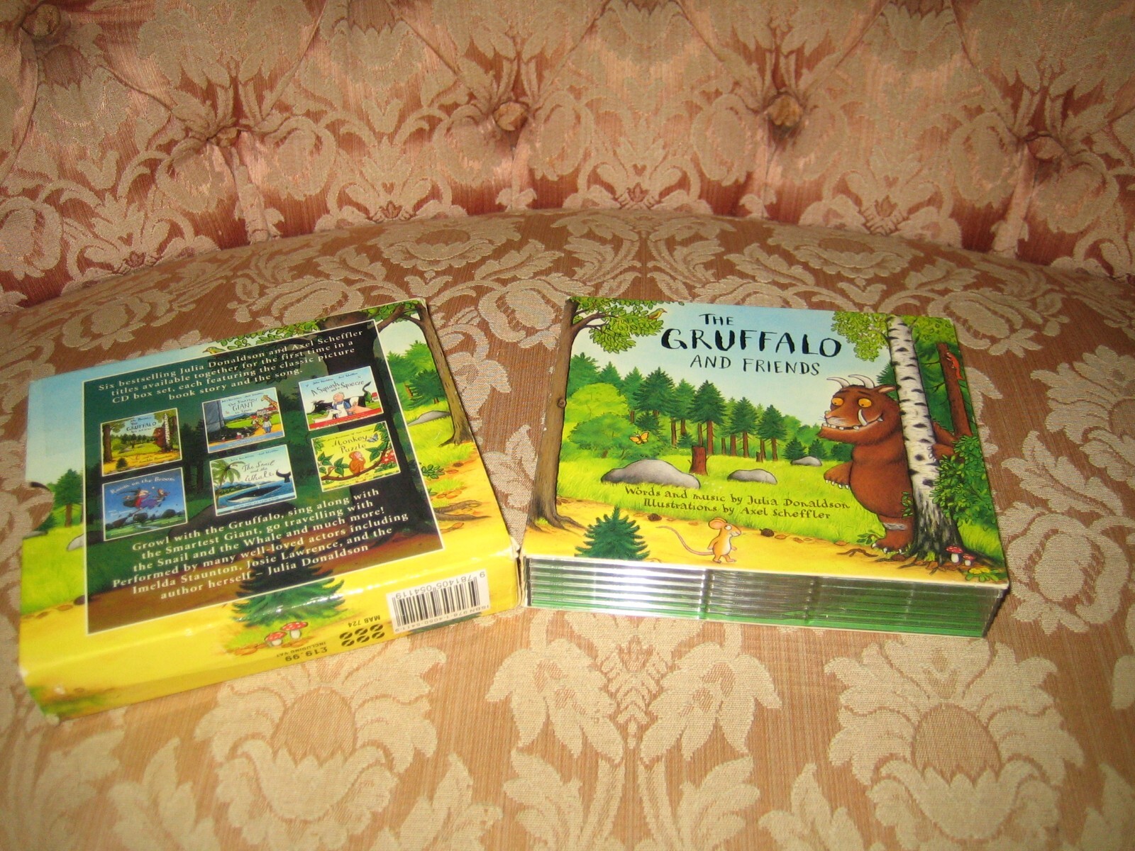 The Gruffalo Word Rhyming Game + Set of x6 Audio Books on CD - Bundle ...