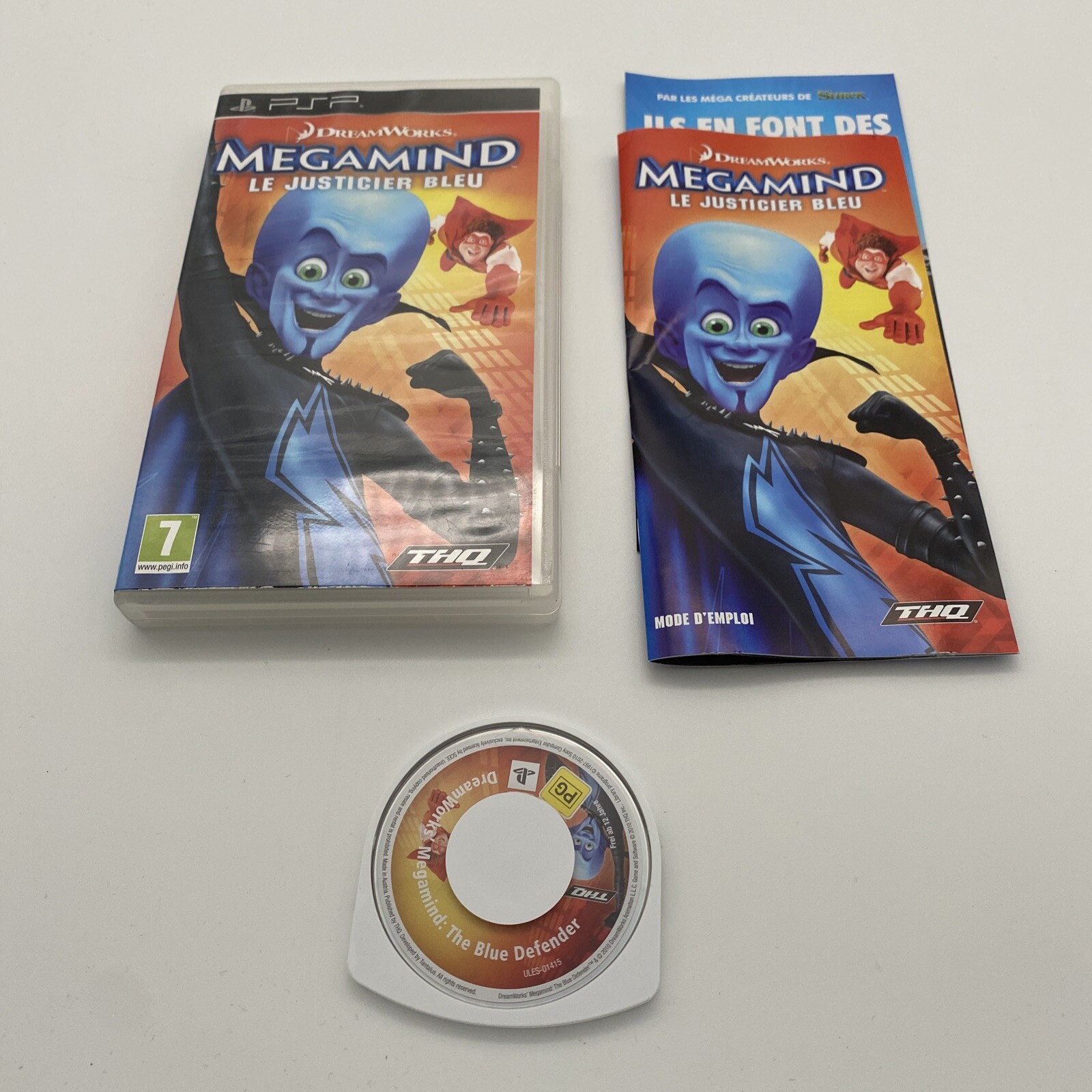 Megamind : Le justicier bleu PSP - Prix - Photo - Présentation