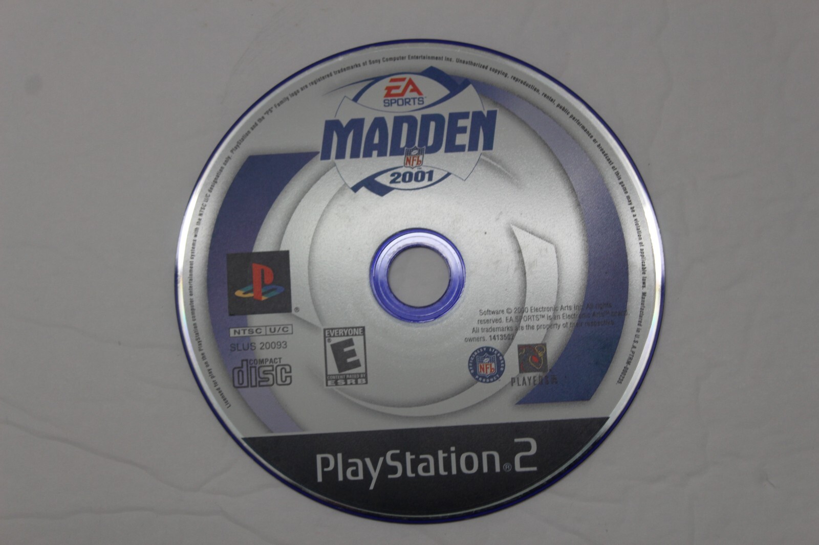 Madden NFL 2001 (PS2, 2000) Disc Only 14633141351| eBay