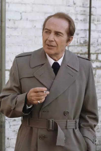 Italian actor Rossano Brazzi on the set of The Final Conflict wher- 4x6 ...