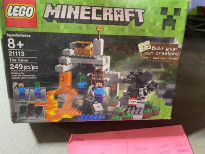 LEGO Minecraft: The Cave 21113 box damage new 885886564576 | eBay
