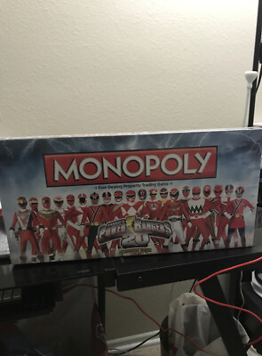 Power Rangers Monopoly 20th Anniversary Edition New In Box | eBay