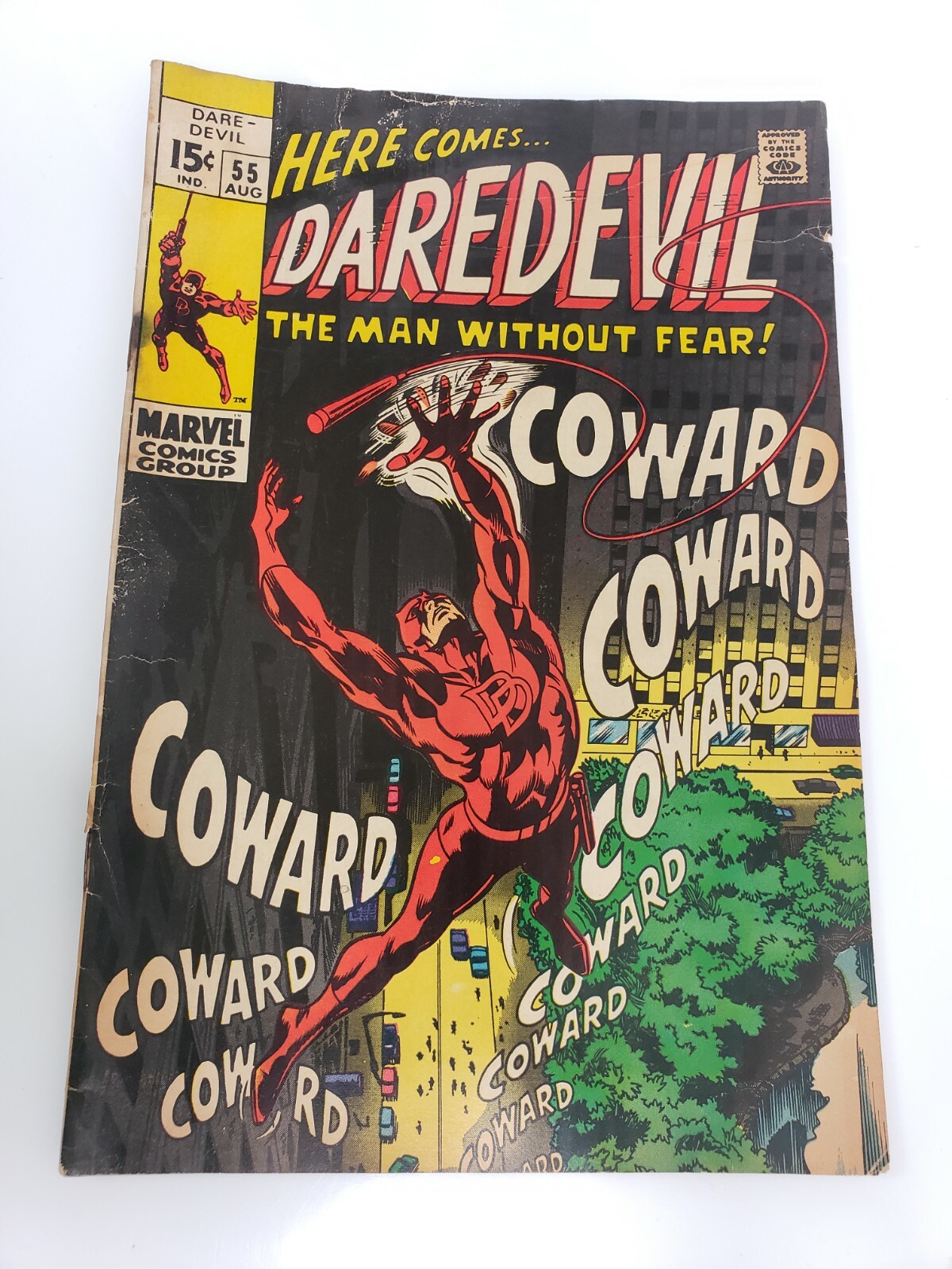 Vintage Marvel Comics Daredevil Vol. 1 No. 55 August 1969 USA | eBay