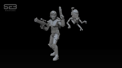 ISC Rebel Traitor - Star Wars Legion Scale/Roleplay resin miniatures ...
