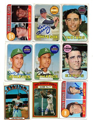 1969 Topps signed Dan Lazor White Sox Rookie Stars #439 | eBay