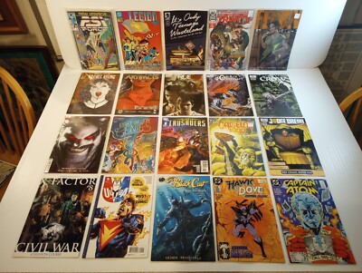 Large Bulk COMICS Lot #5 Misc Comic Book Lot 80s - Modern Comics | eBay