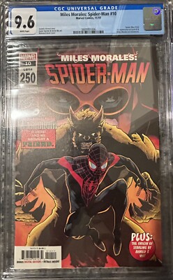 MILES MORALES SPIDER-MAN #10 CGC 9.6 1st APPEARANCE ULTIMATUM MARVEL ...