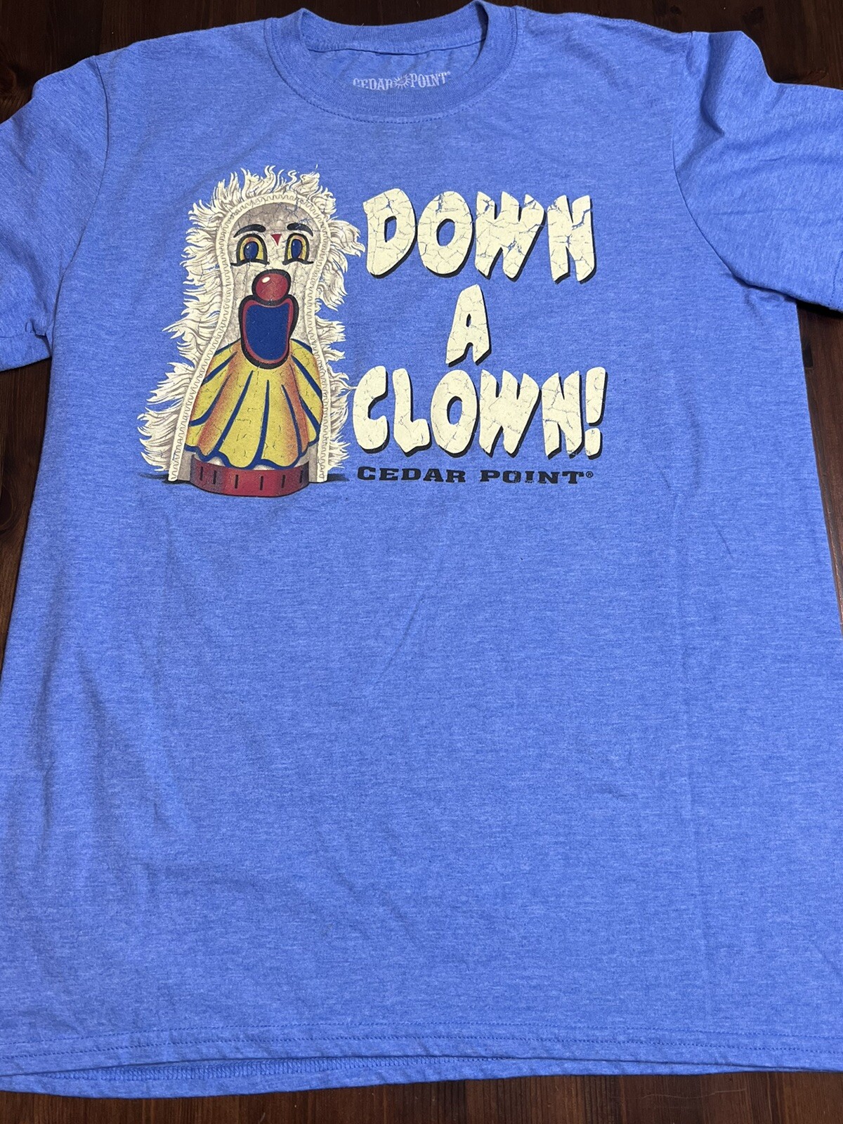 Cedar Point Vintage Collection Down A Clown Medium Bl… - Gem