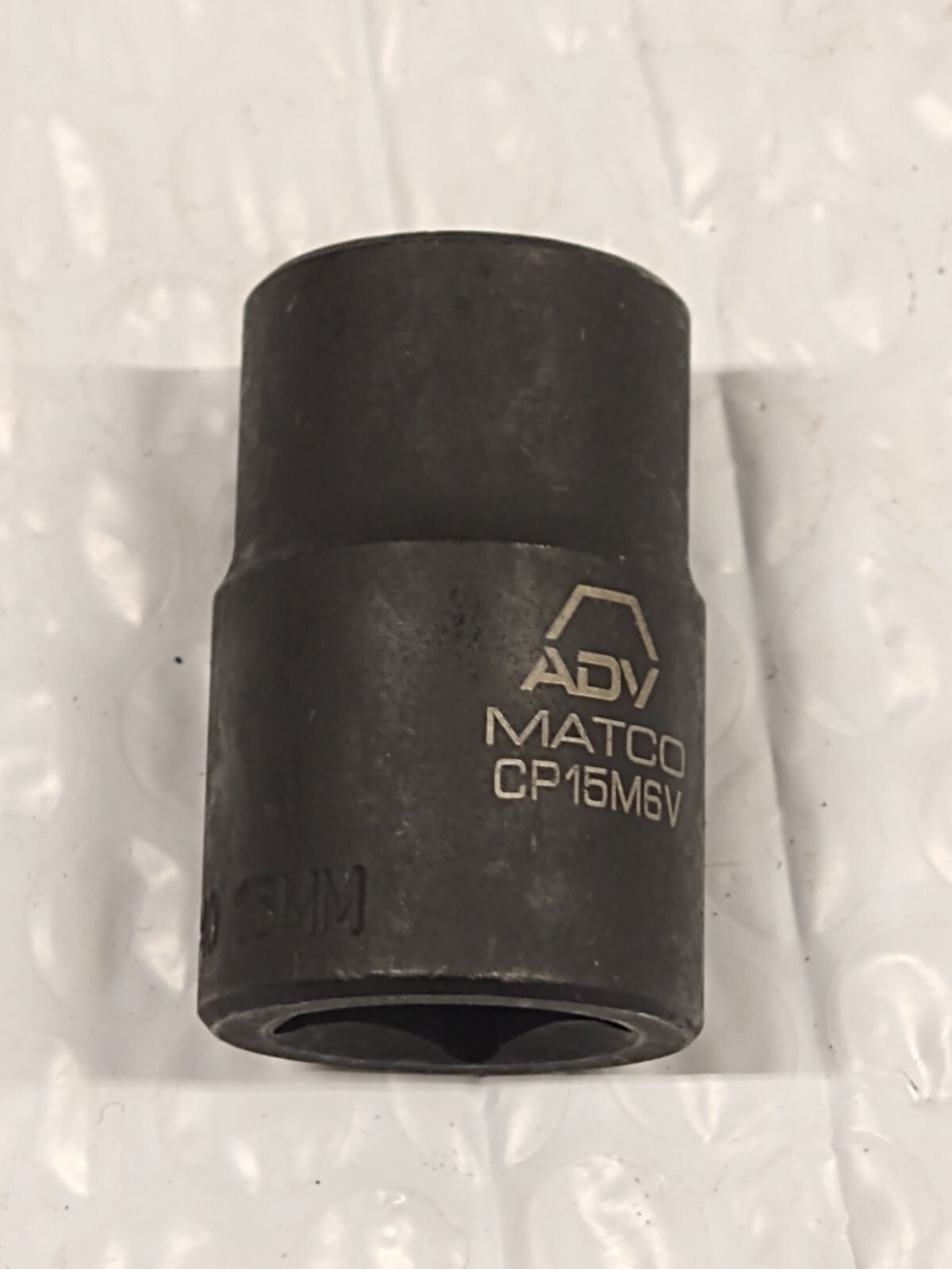 MATCO Tools "ADV" CP15M6V, 1/2" DRIVE, 15MM. IMPACT SOCKET, SHALLOW, 6 ...