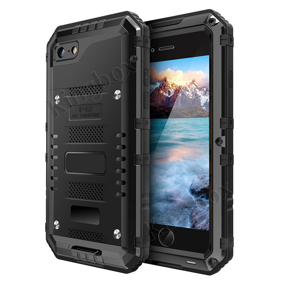 Waterproof Shockproof Aluminum Metal Case for iPhone XS XR 7 8 11 12 13 ...