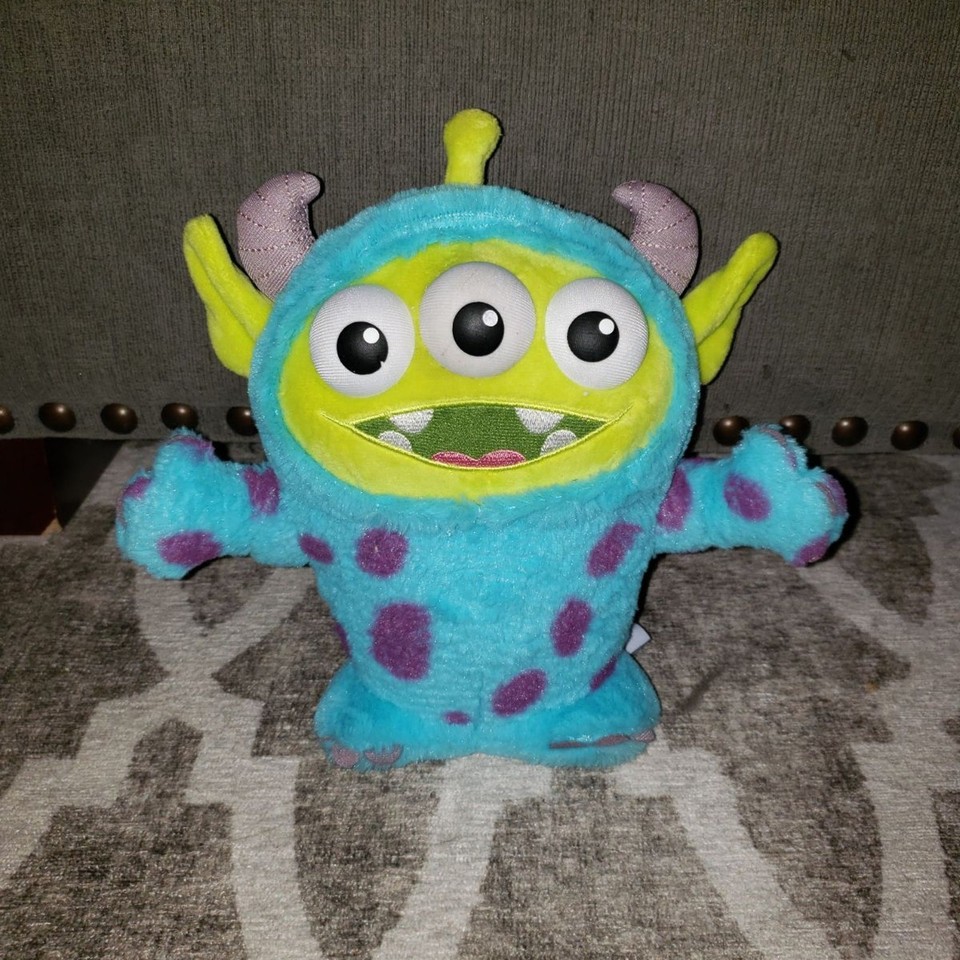 Disney Pixar Toy Story Alien Remix Dressed As Sully Monsters Inc Plush ...