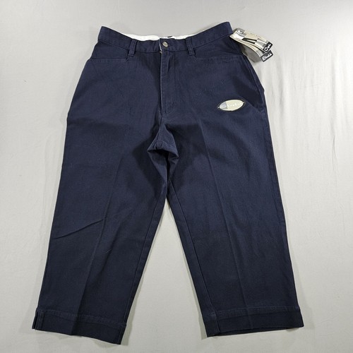 Lee Easy Fit Mid-Rise Capri Navy Blue Stretch Women's 8M New With Tags ...