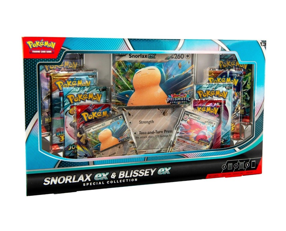 5X - Pokemon Trading Card Game Snorlax EX and Blissey EX Special ...