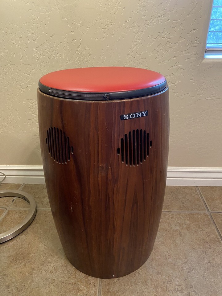 Vintage Sony Conga/Bongo speakers SS-9500 with cushions | eBay