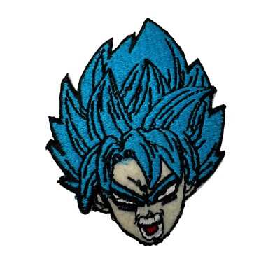 Dragon Ball Z Goku Patch Embroidered Iron On Applique Super Saiyan ...