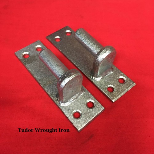 16MM GATE HINGES HANGERS HOOKS FIXINGS WROUGHT IRON METAL GATES ...