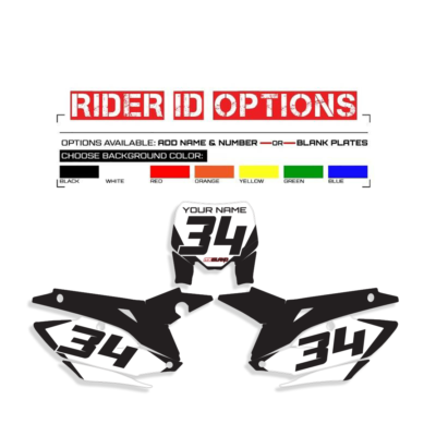 Graphics Are Made For Cycra Plastics : 13-16 CRF450R 14-17 CRF 250R ...