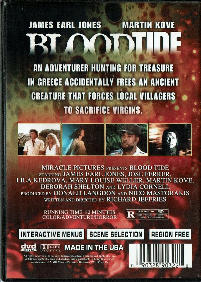 Bloodtide (DVD) B2 | eBay