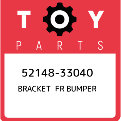 52148-33040 Toyota Bracket fr bumper 5214833040, New Genuine OEM Part ...
