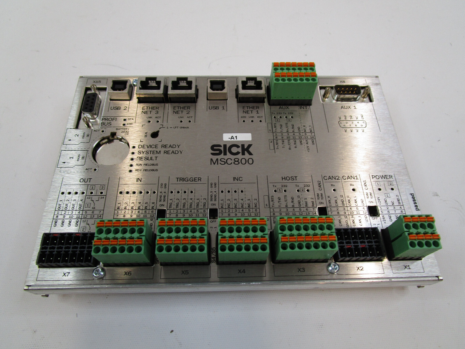 SICK MSC800-0000 MODULAR SYSTEM TRACK TRACE CONTROLLER | eBay