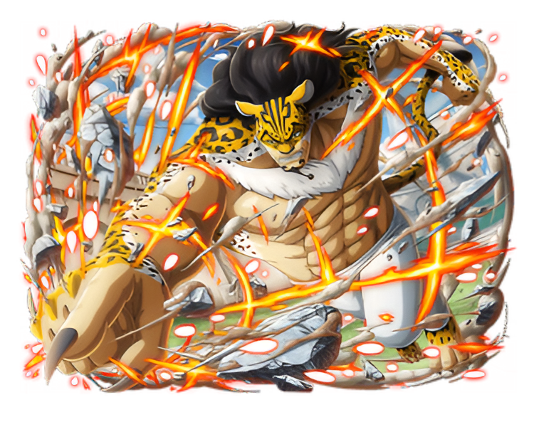 Rob Lucci One Piece Weatherproof Anime Sticker 6" Car Decal | eBay