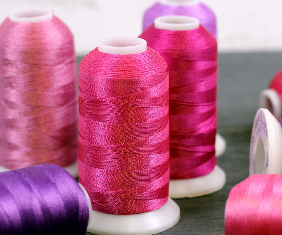 20 CONE POLYESTER EMBROIDERY MACHINE THREAD SETS - 1000M CONES 40WT 11 ...
