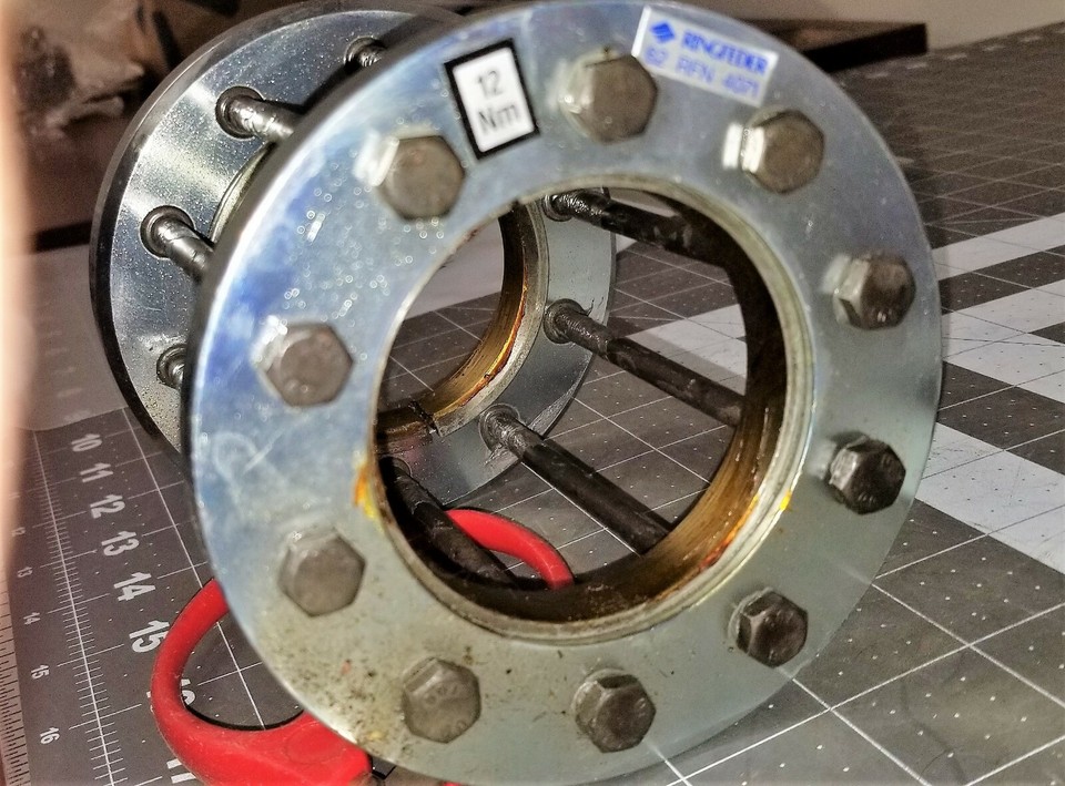 62MM Ringfeder Shrink Disc Coupling Flange 62RFN 4071 / 62 RFN 4061 ...