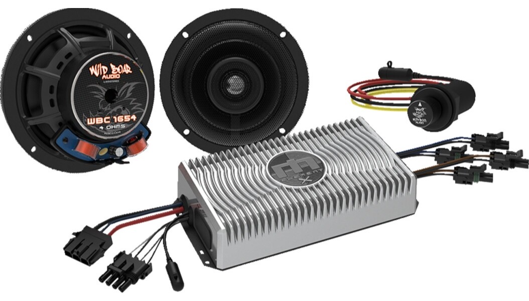 Wild Boar Audio - WBA FLHT-BT - 150-Watt AMP/Front Speaker Kit for sale ...