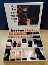 Wood Chess Set by Man Ray Re-edition of 1920 for sale online | eBay