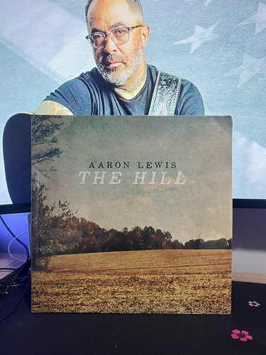 AARON LEWIS THE HILL SIGNED VINYL (GHOSTLY TRANSLUCENT TAN & CLEAR ...