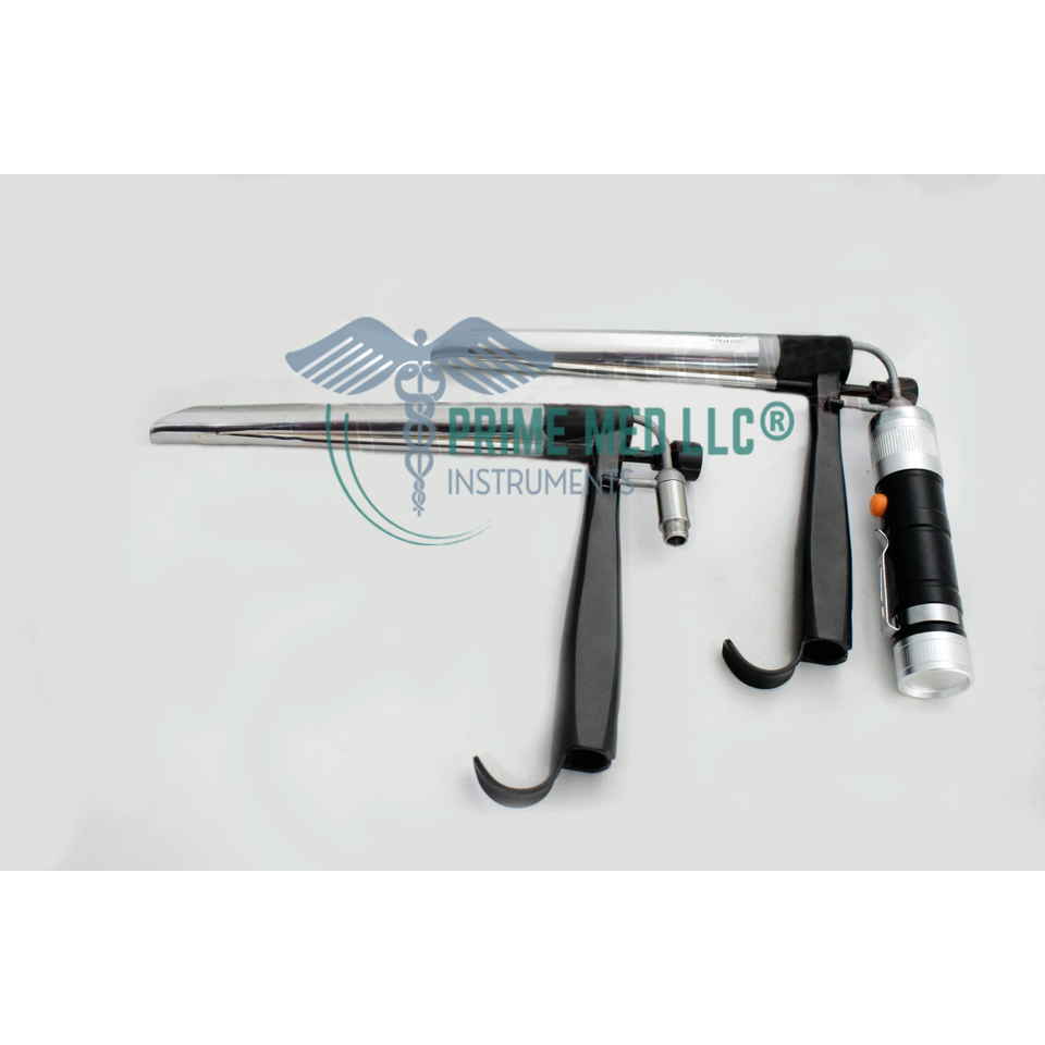 New Pedestal Laryngoscope Set Micro Laryngeal Surgery ENT Endoscopic ...