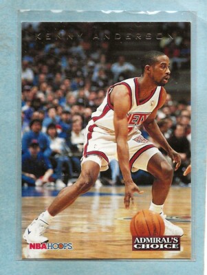 KENNY ANDERSON - 1994-95 NBA Hoops "Admiral's Choice" - #AC3 - Nets ...