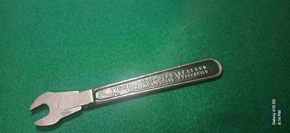 Antique 1/2" Xcel Multi Head Wrench Park Metalware Co. | eBay